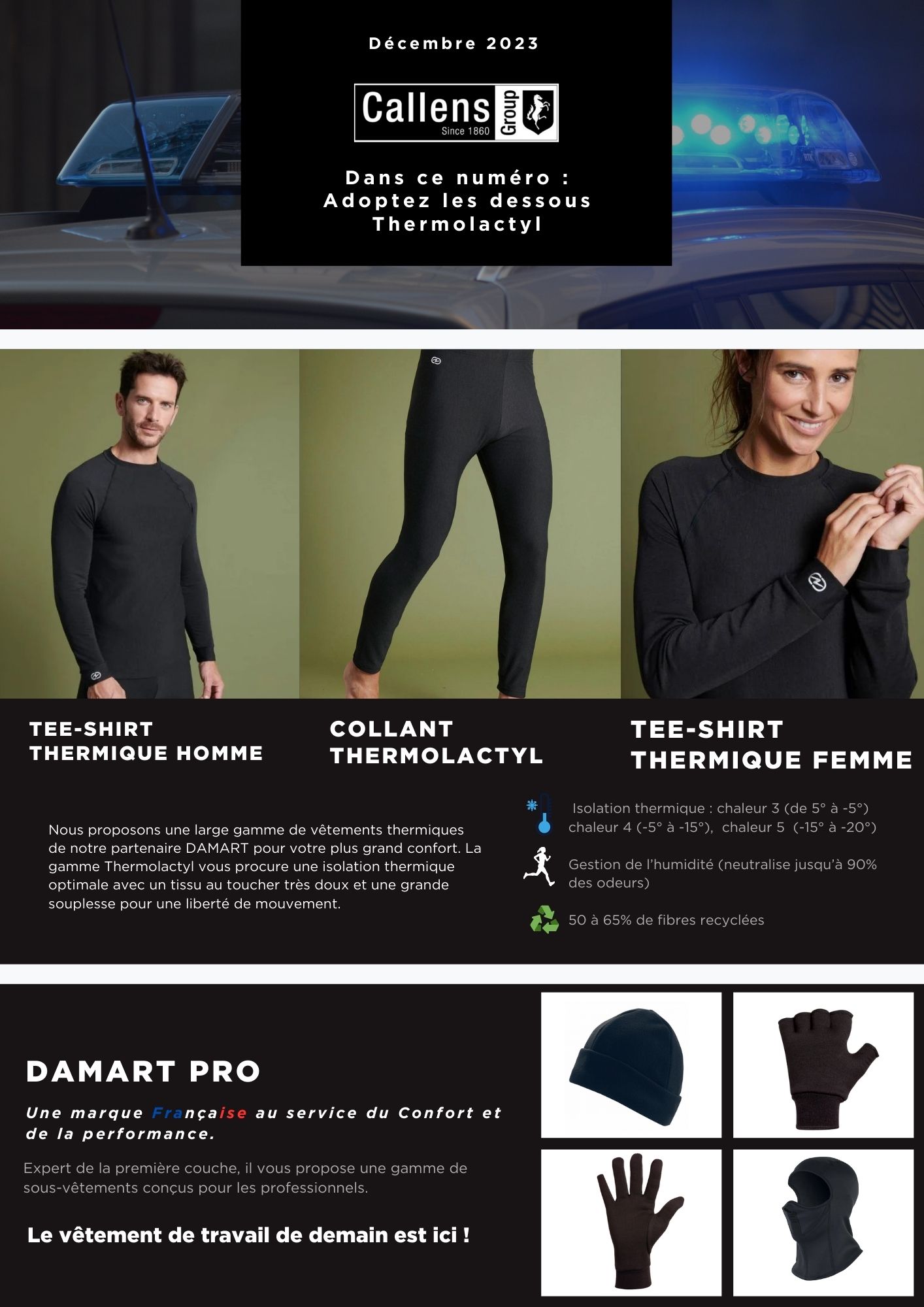 Louis Callens S.A.S, votre spécialiste de l'uniforme